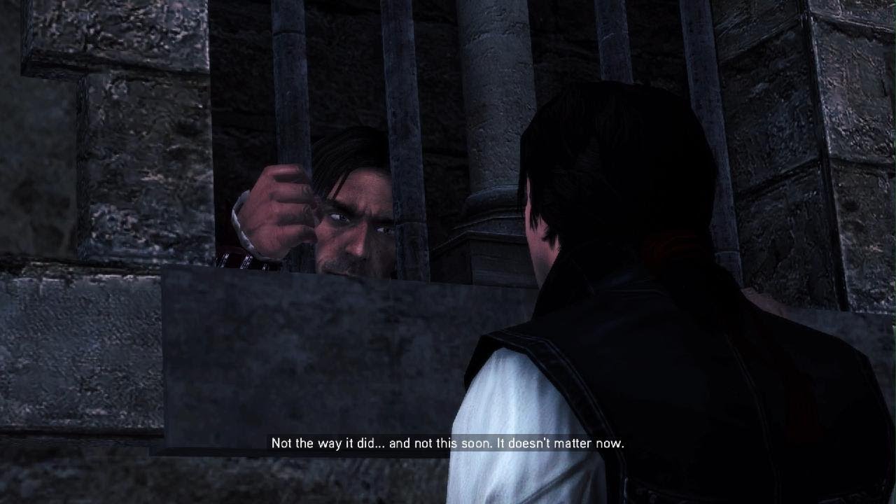 Assassin's Creed II Ezio talks to Giovanni in prison - YouTube