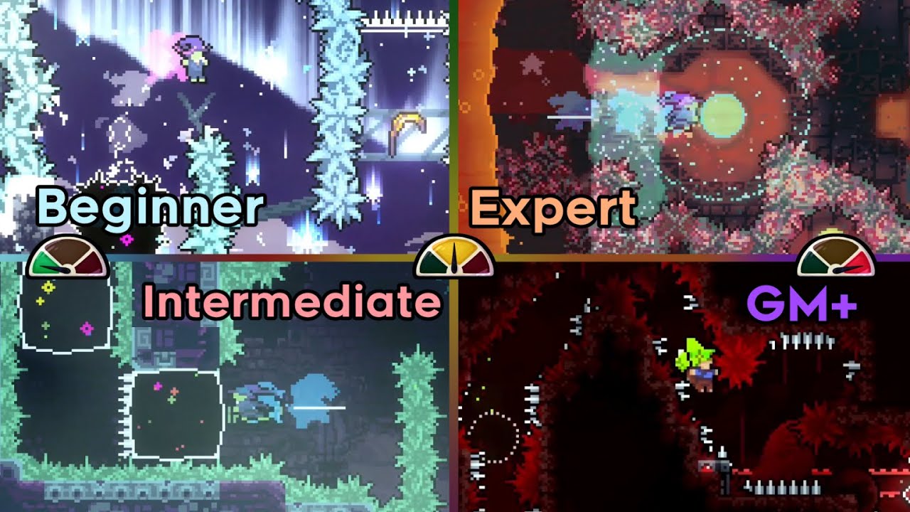 Two Celeste Screens for Every Difficulty - YouTube