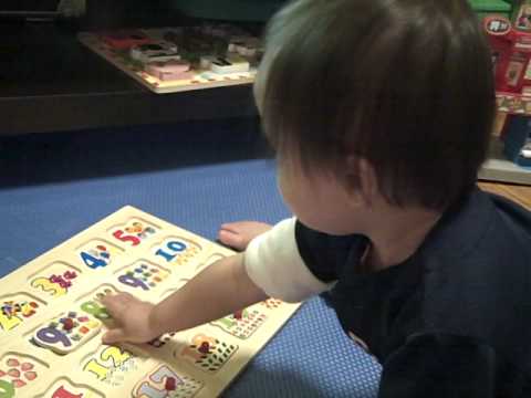 jaylinbree-number puzzle board - YouTube