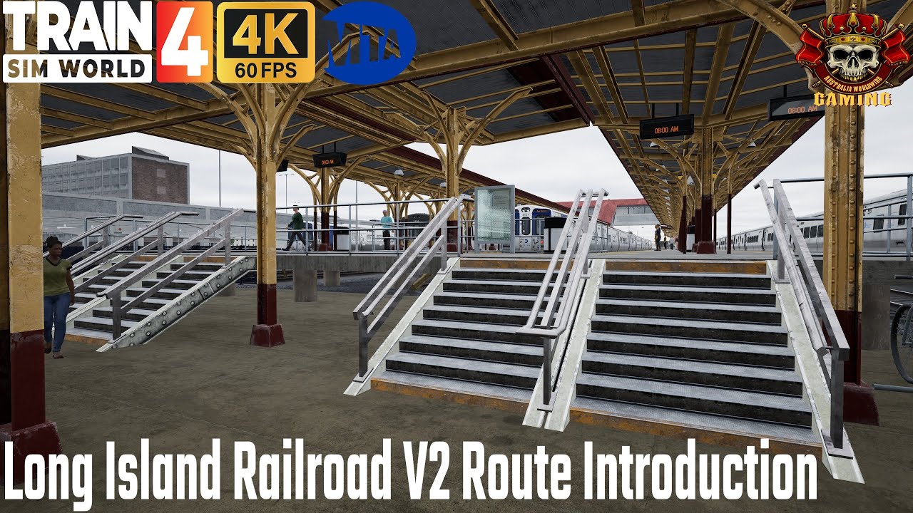 Long Island Railroad V2 Route Introduction | Train Sim World 4 | 4K ...