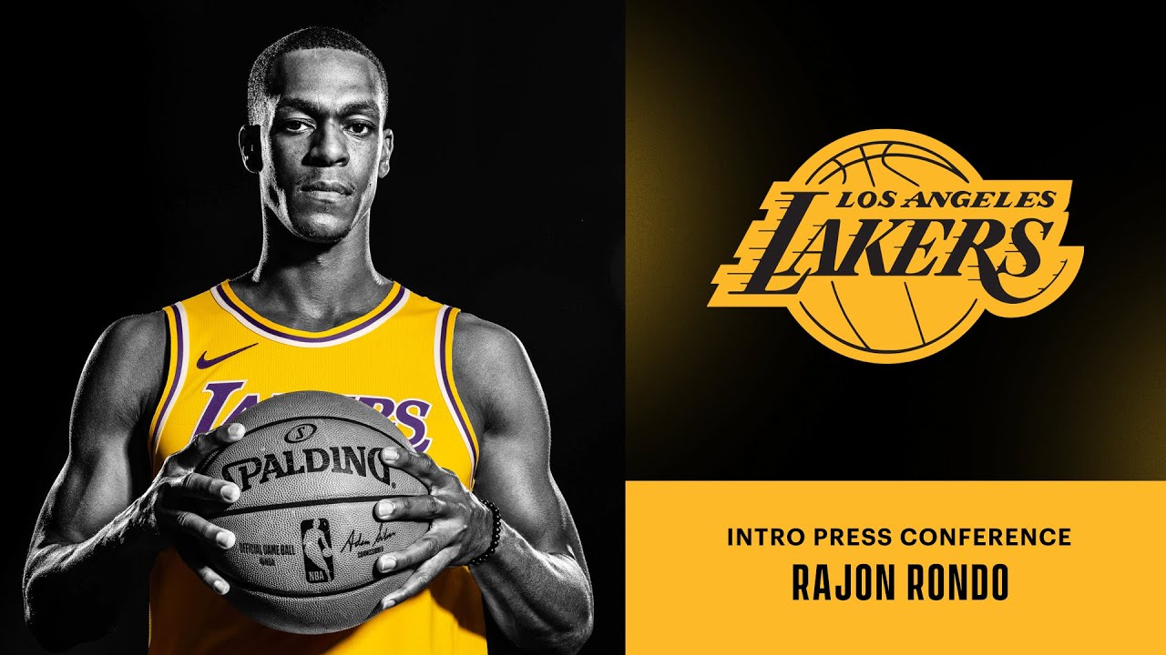 Intro Press Conference: Rajon Rondo (8/31/21) - YouTube