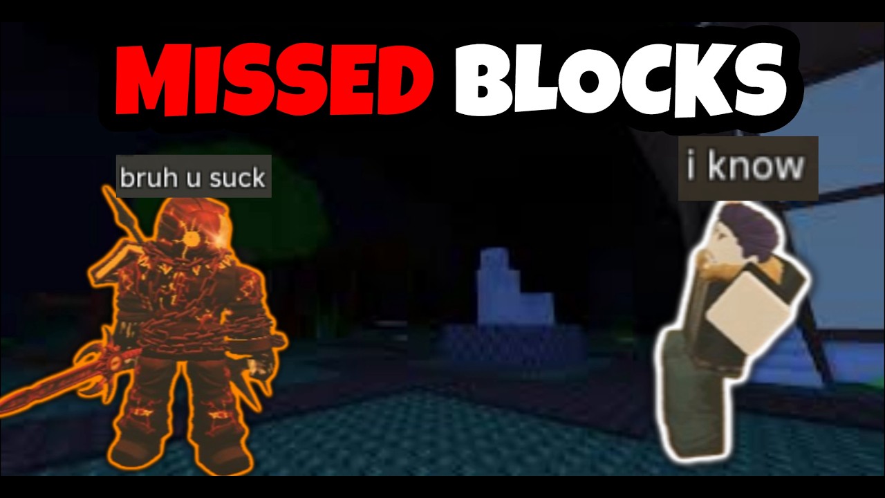 1 MINUTE and 56 SECONDS of MISSED BLOCKS and PARRIES - YouTube