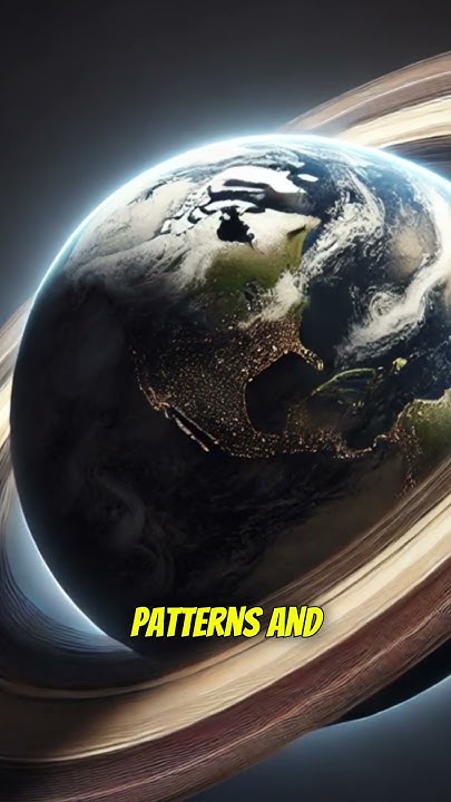 What If Earth Had Rings Like Saturn? #EarthRings #Astronomy # ...