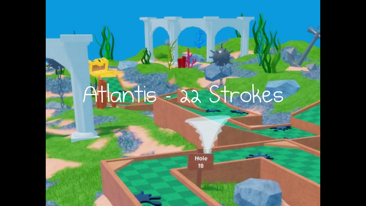 Super Golf - Atlantis - 22 Strokes (No longer Perfected) - YouTube