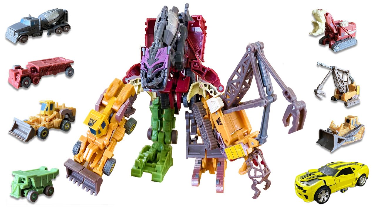Transformers Construction Devastator Combine: BUMBLEBEE Revenge Devil ...