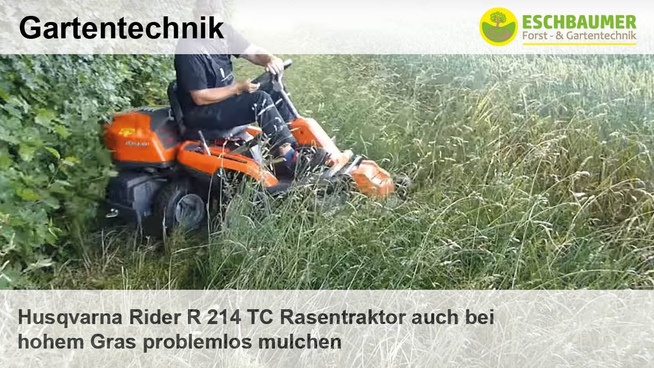 Husqvarna Rider R 112C ausführlich vorgestellt und Live vorgeführt ...