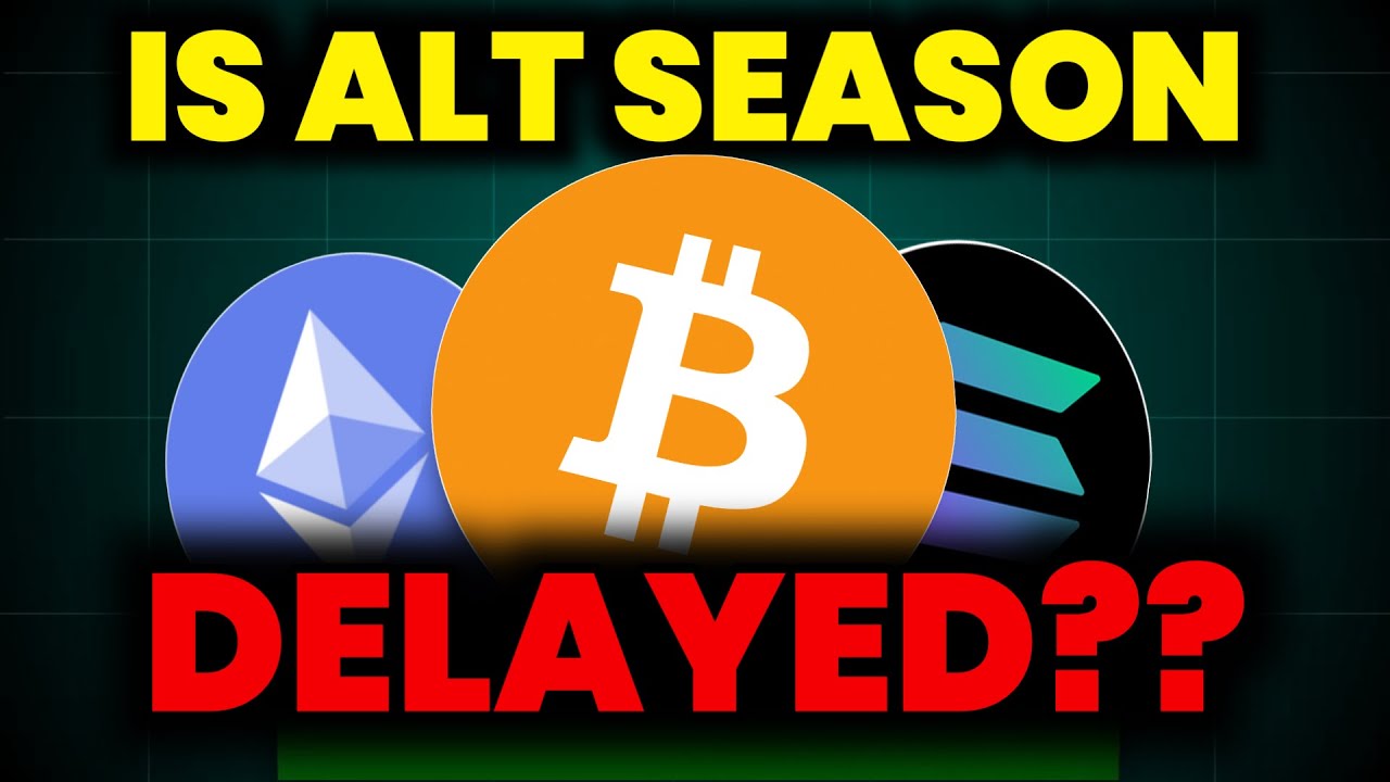 Why Alt Season Is DELAYED | Market Dilution & Bitcoin Dominance ...