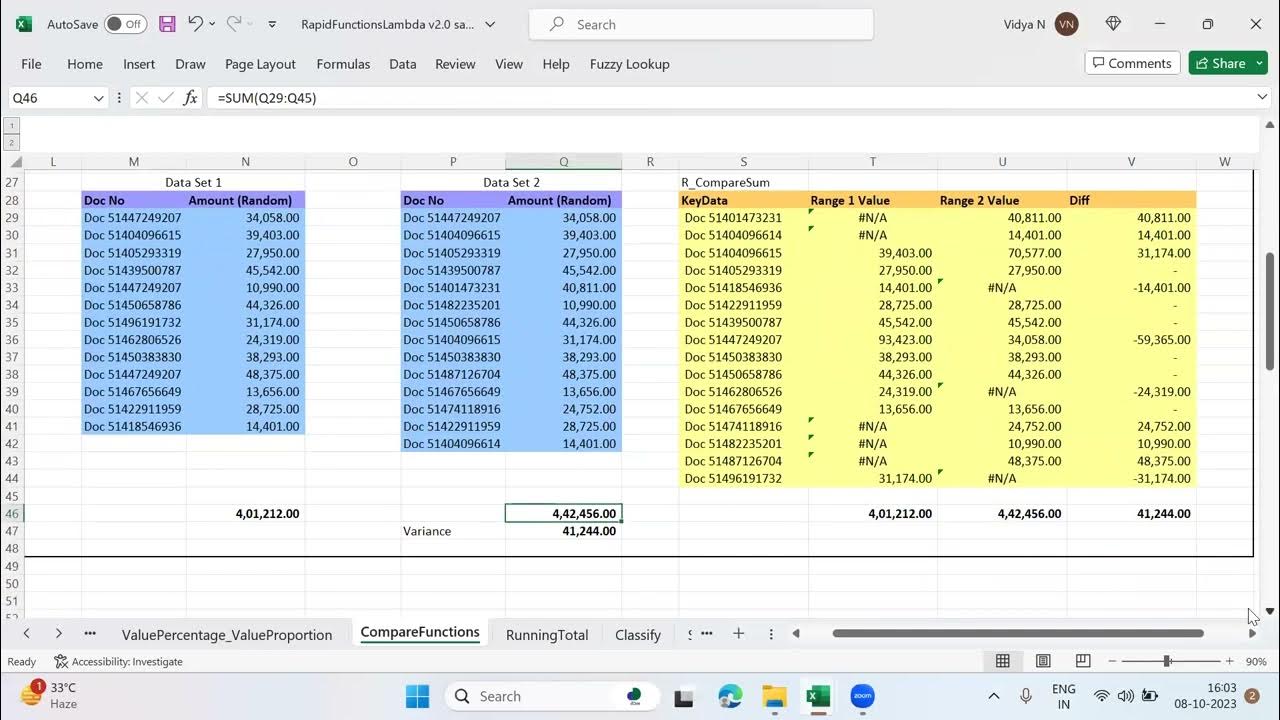 Rapid Formulae to help data handling in Excel #gstfiling #exceltips #advanceexcel - YouTube