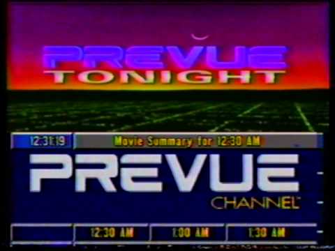 Prevue Channel ID Dec 30, 1993 - YouTube