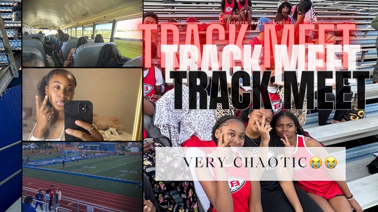 ANOTHER CHAOTIC TRACK MEET VLOG.. *very funny per usual* - YouTube