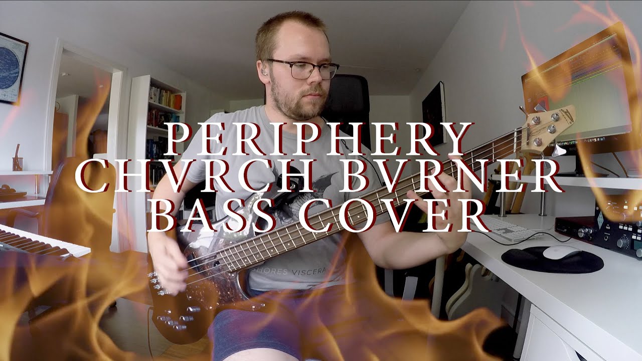 Periphery - CHVRCH BVRNER bass cover + TAB - YouTube