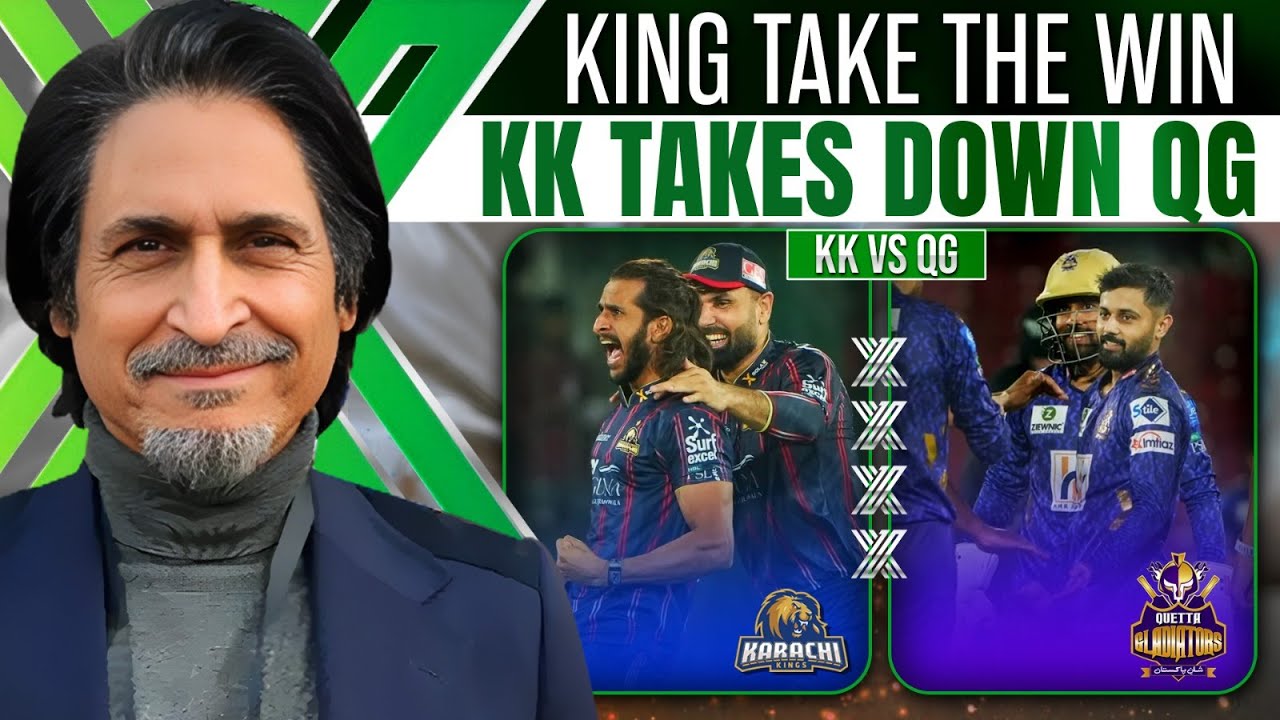 King Take The Win | KK vs QG | PSL X | Ramiz Speaks - YouTube