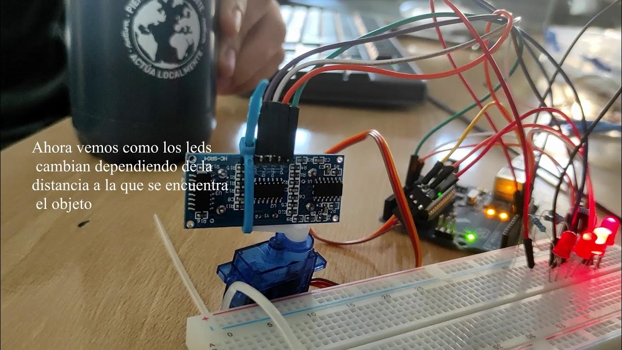 Proyecto Arduino+raspberry detector de objetos - YouTube