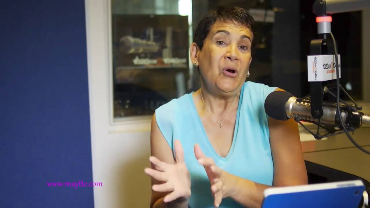 Elige Ser Feliz - Maytte en la Radio - YouTube