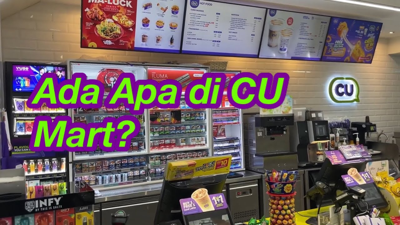 CU Mart (Kedai Serbaneka Korea) - YouTube