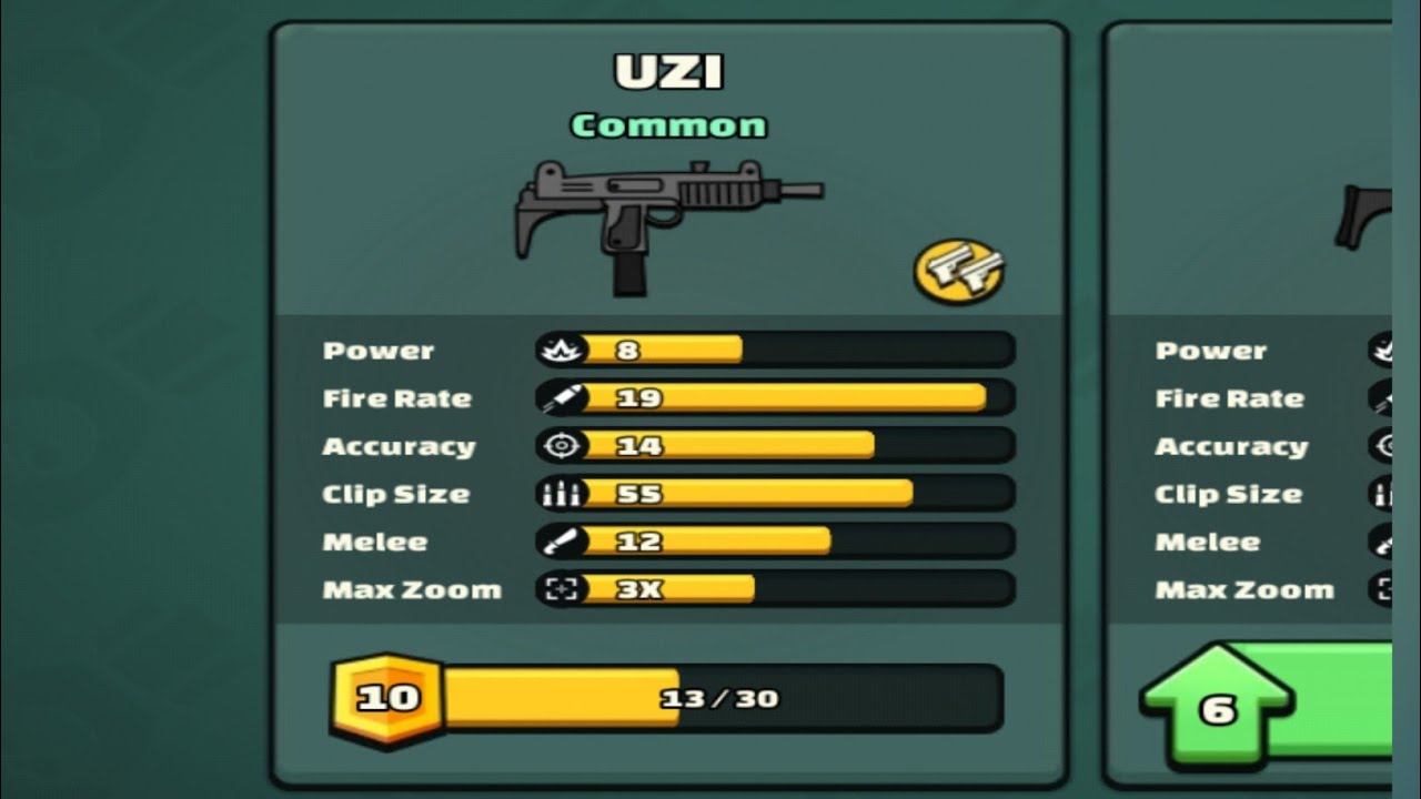 Finally Dual UZI Unlocked In Mini Militia - YouTube