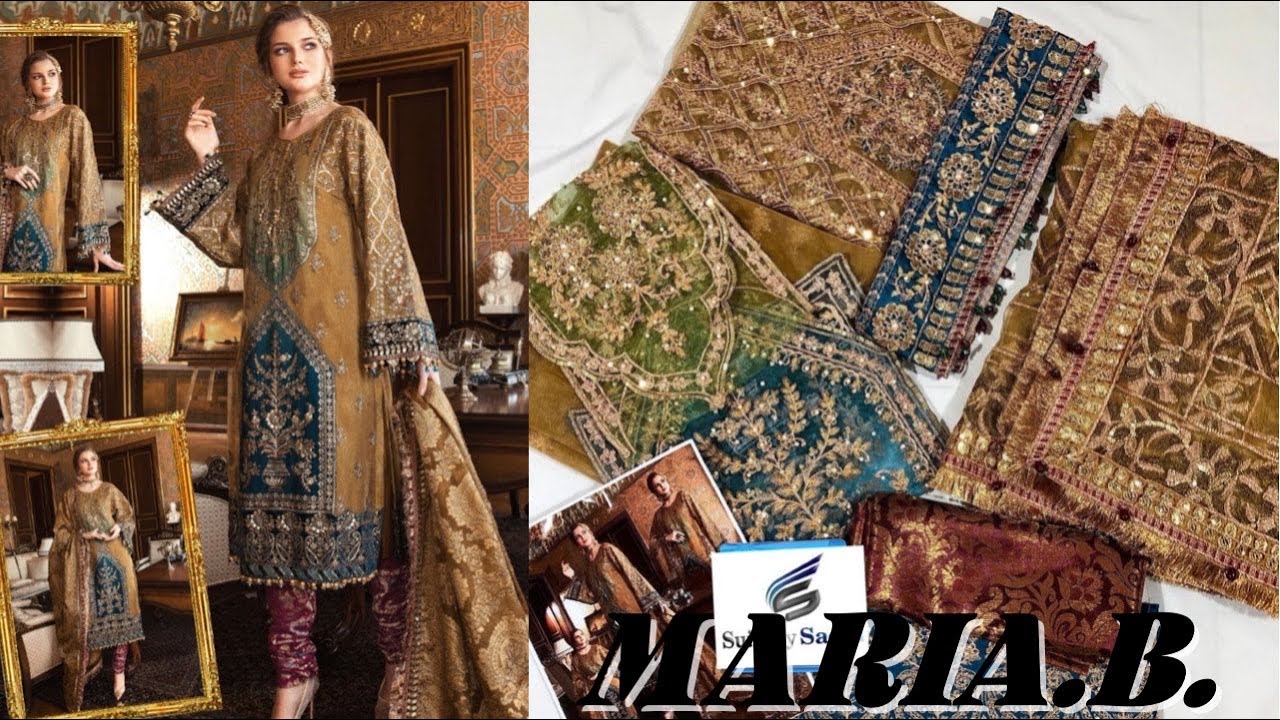 Maria.B. | party wear | suits by sadia - YouTube