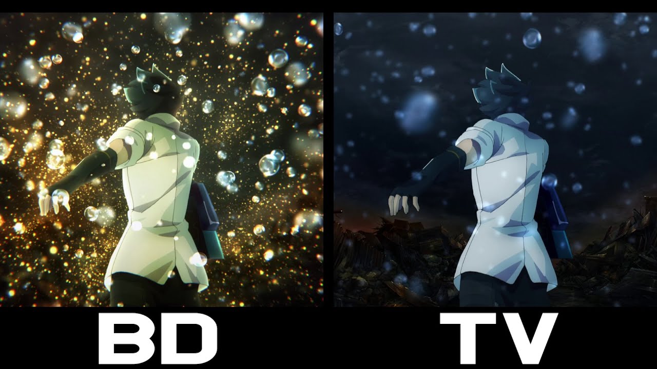 God Eater - Episode 01 | BD vs TV Comparison - YouTube