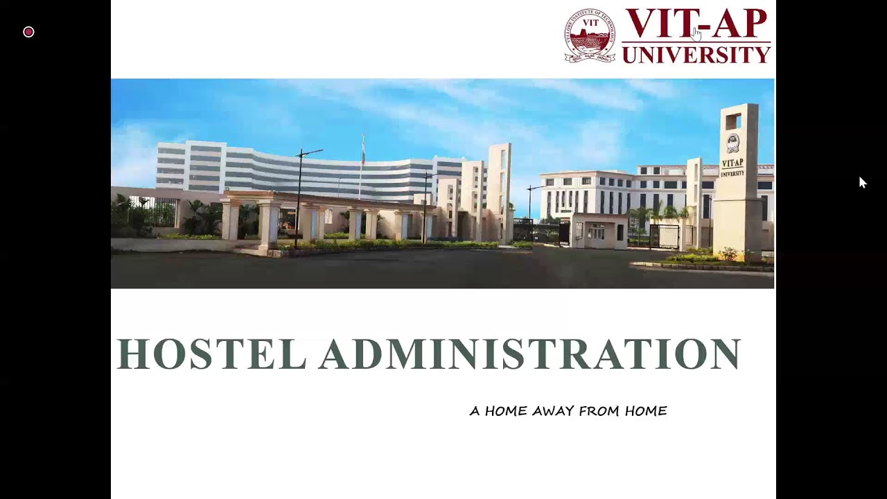 VITAP HOSTEL | Hostel policy, Fresher's Orientation 2021 - YouTube