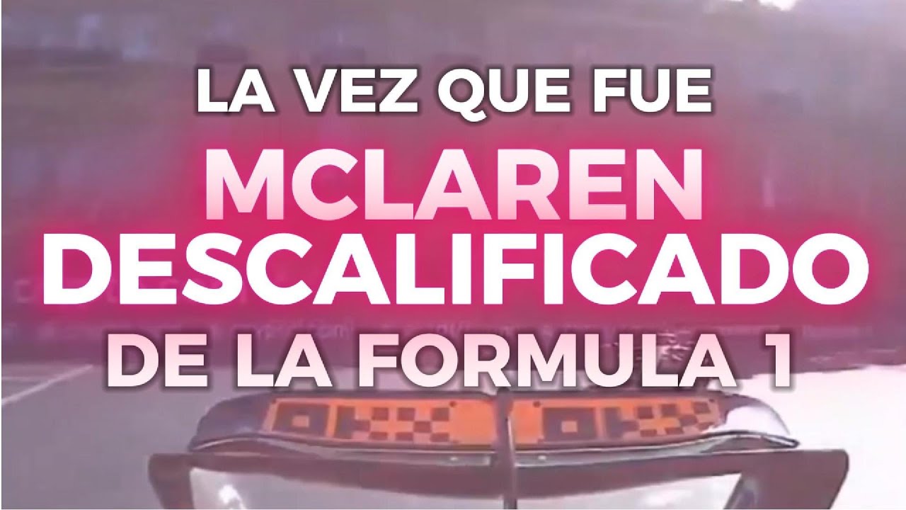 McLaren DESCALIFICADO de la F1 - El Spygate de la Formula 1 2007 😨 ...