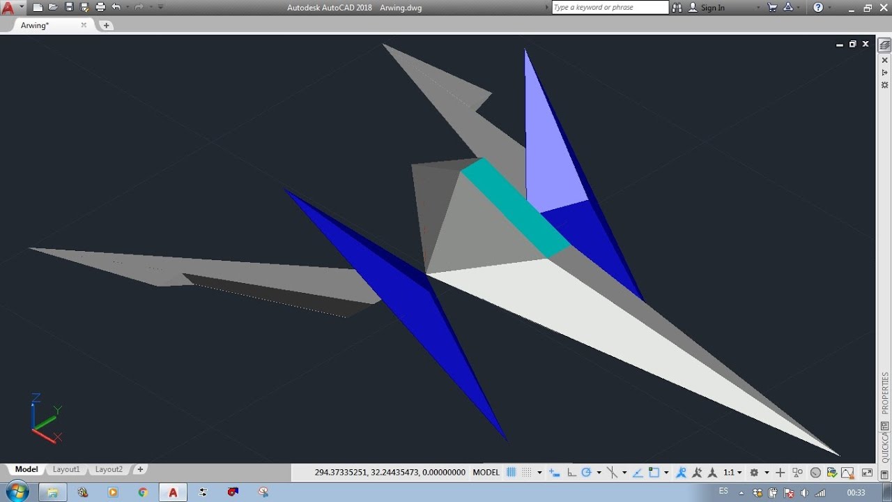 022 Vectorizando un Arwing - AutoCAD Learning And Icon Neglect (ALAIN ...