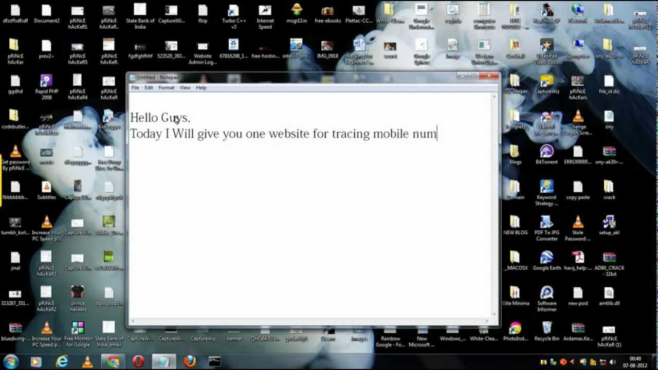 Trace Mobile Number By pRince hAcKeR - YouTube