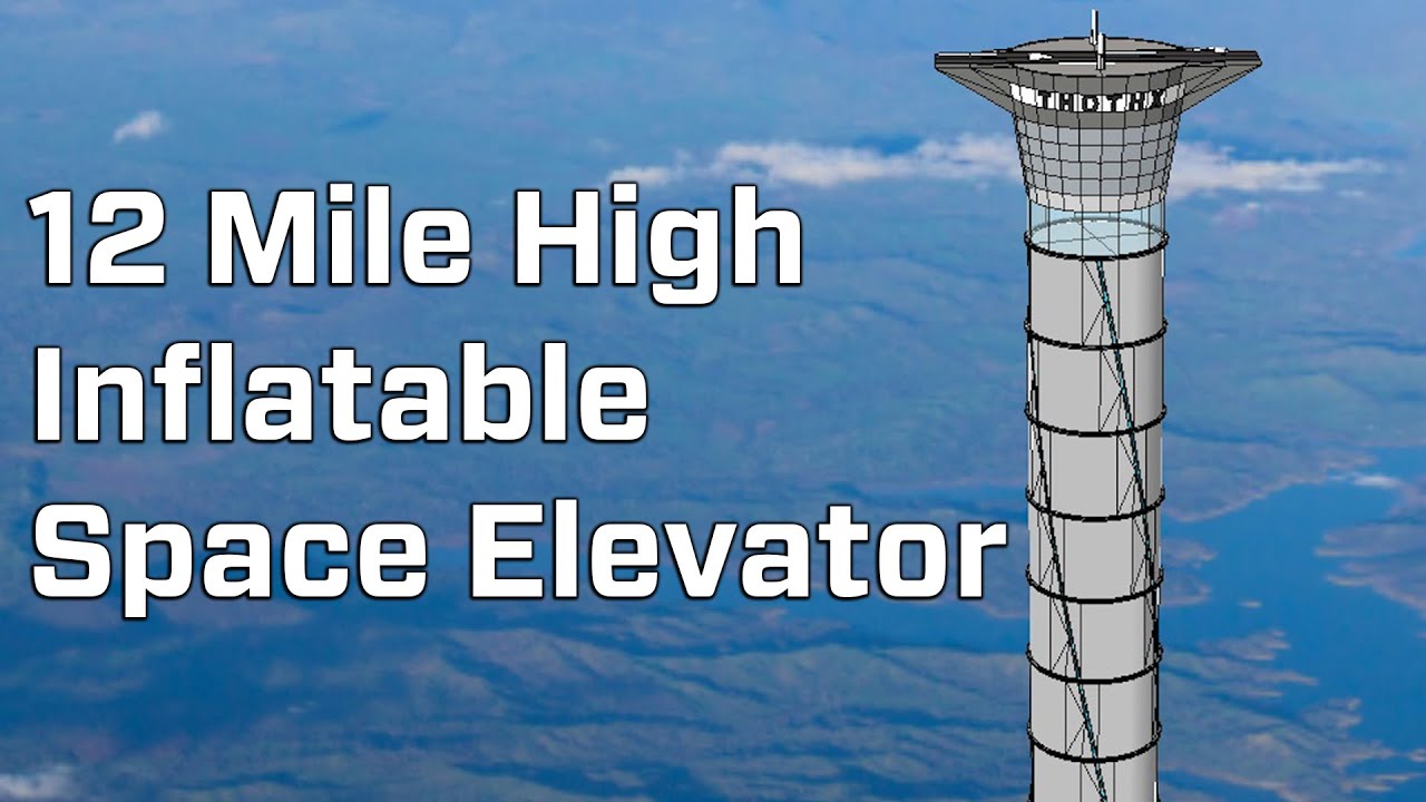 The 12 Mile High Inflatable Space Elevator - YouTube
