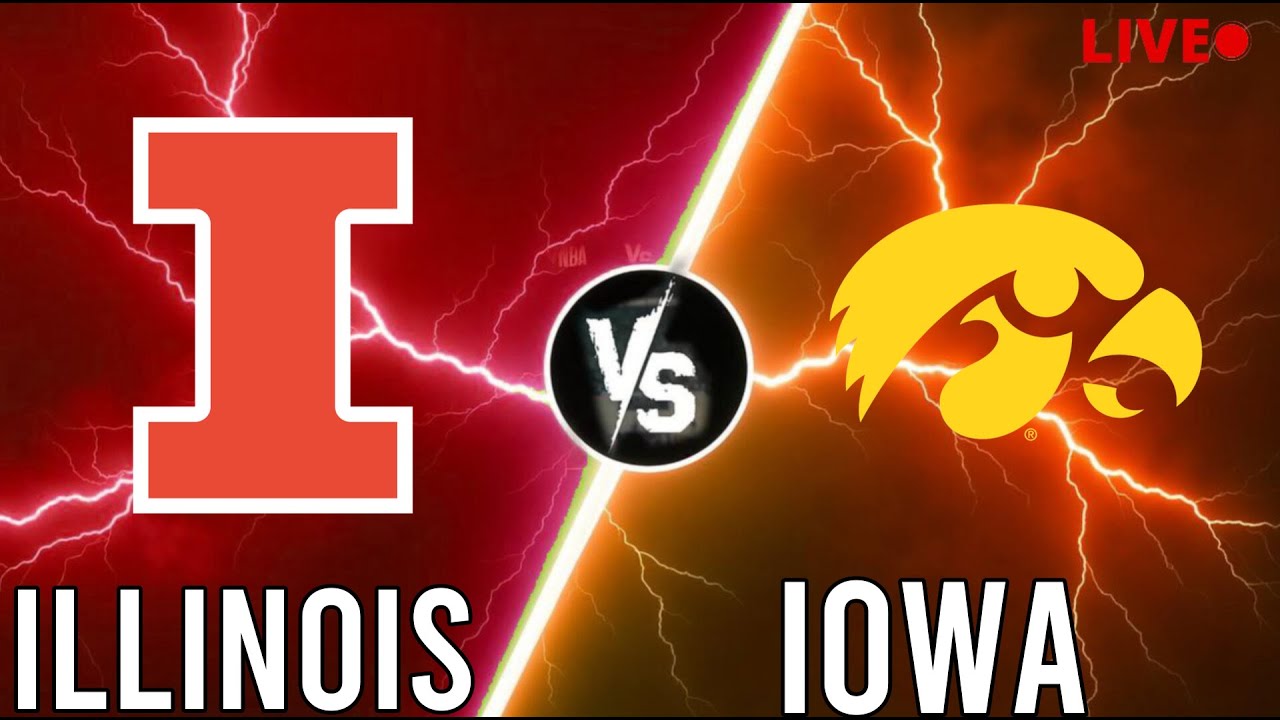 Illinois Fighting Illini Vs Iowa Hawkeyes Live | NCAA Men's Basketball ...