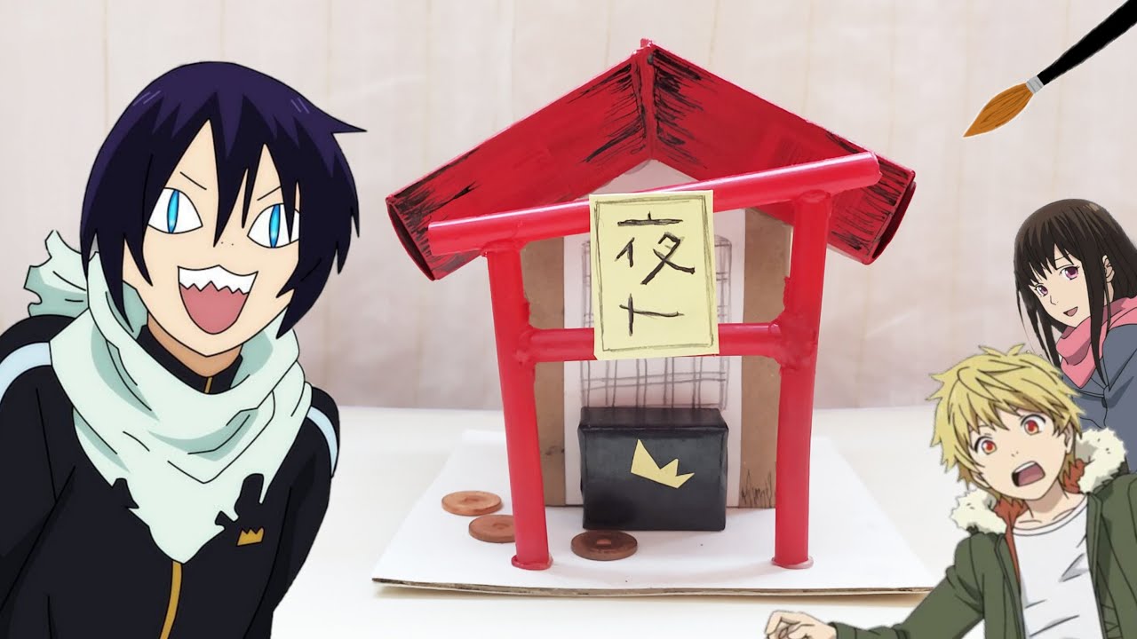 Yato's shrine | DIY timelapse | noragami - YouTube