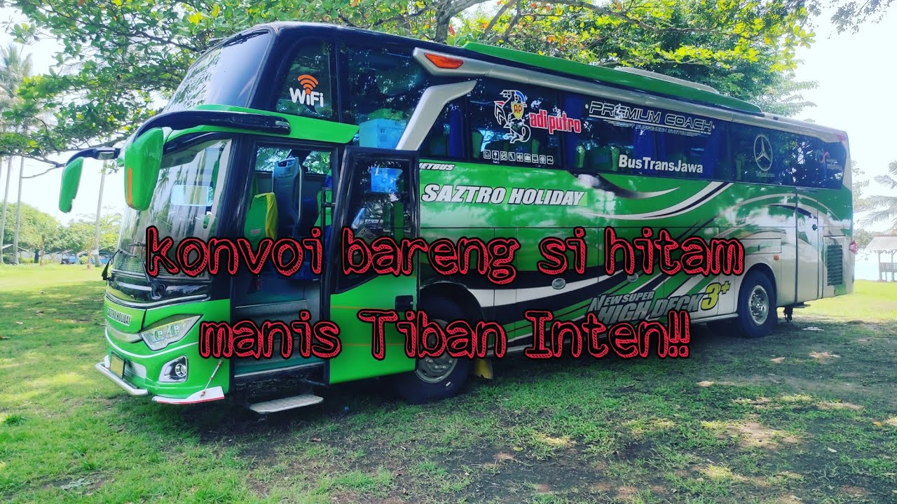 konvoi bareng si hitam manis Tiban Inten - YouTube