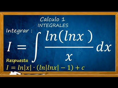 Integral de ln(ln(x))/x - YouTube