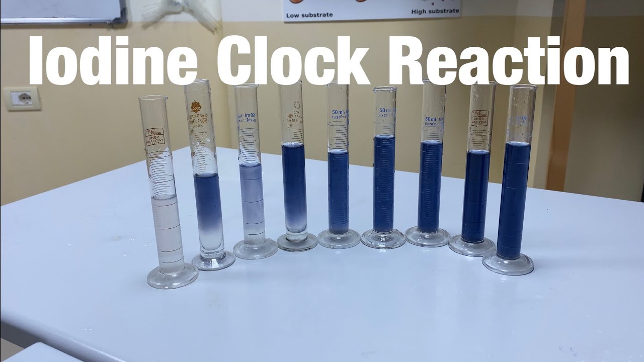 The Beautiful Iodine Clock Reaction - YouTube