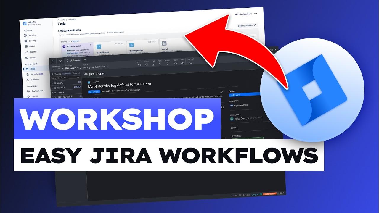 GitKraken Workshops: Simplify Your Jira Workflows - YouTube