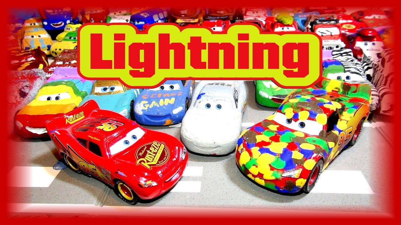 Pixar Cars Customs Review and Rename Chanel to Lightning with Primer ...