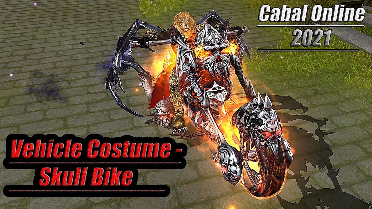 Cabal Online EU 2021 Venus - NEW Vehicle Costume Skull Bike - YouTube