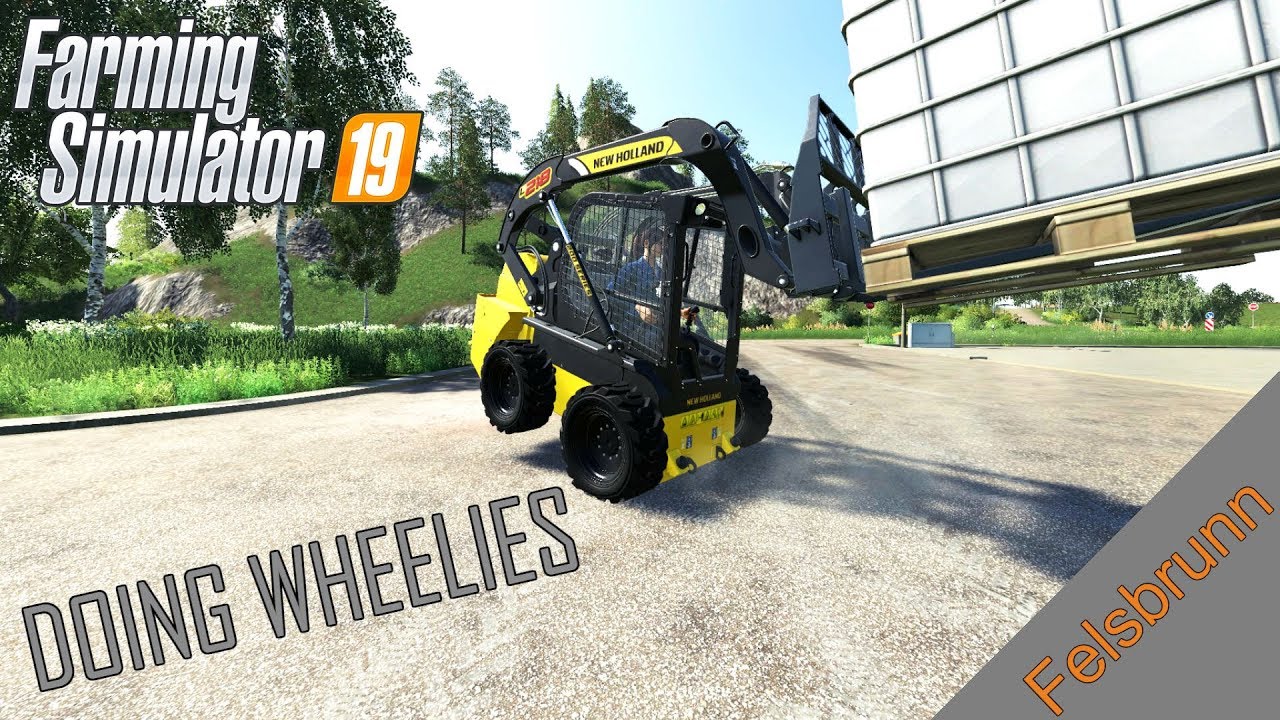 PERFORMING WHEELIES!?//Felsbrunn episode 2//Timelapse // Farming ...