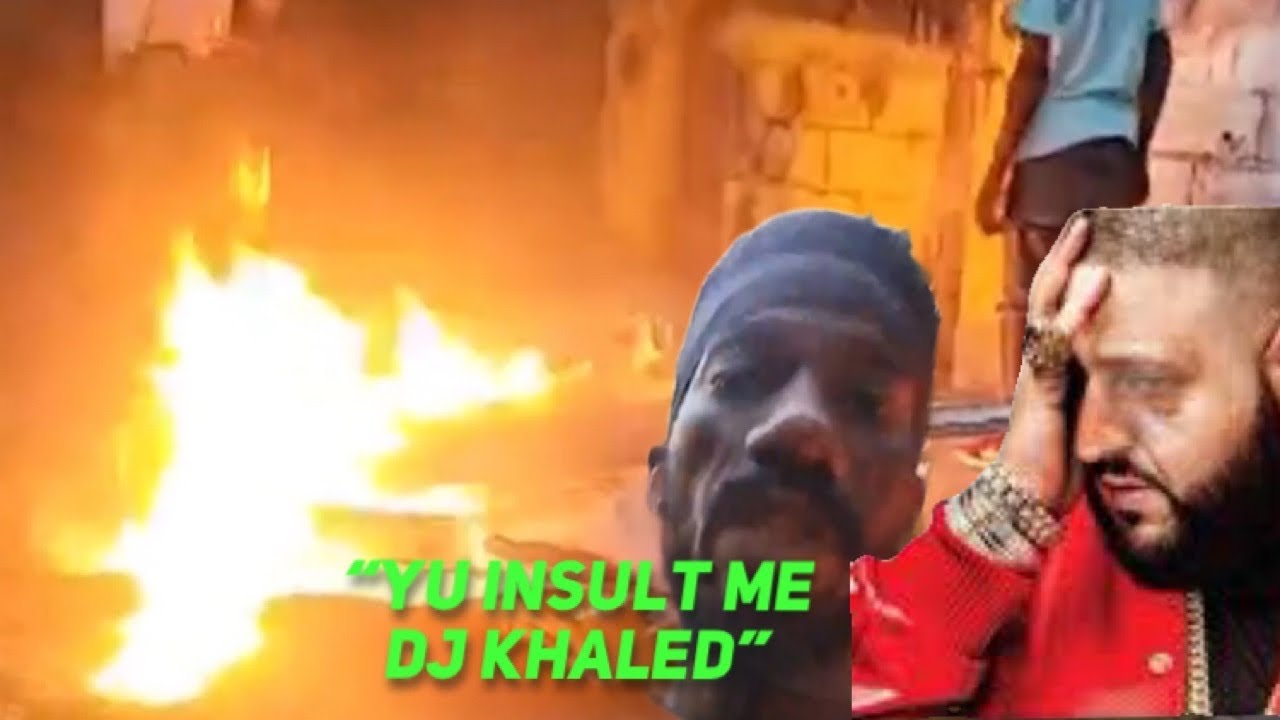 Sizzla Kalonji diss DJ Khaled w!(ked, burned all his photos after going ...