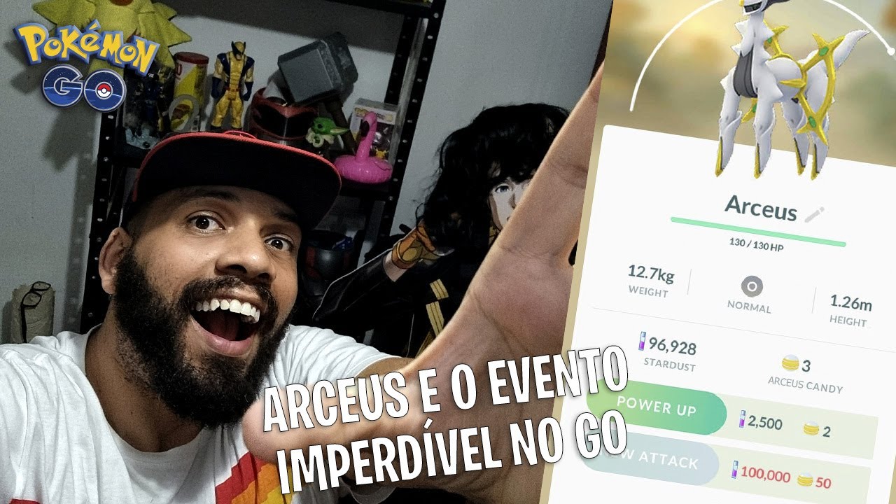 ARCEUS NO POKEMON GO, O GUIA EVENTO IMPERDÍVEL E AS TRETAS VOLTARAM ...