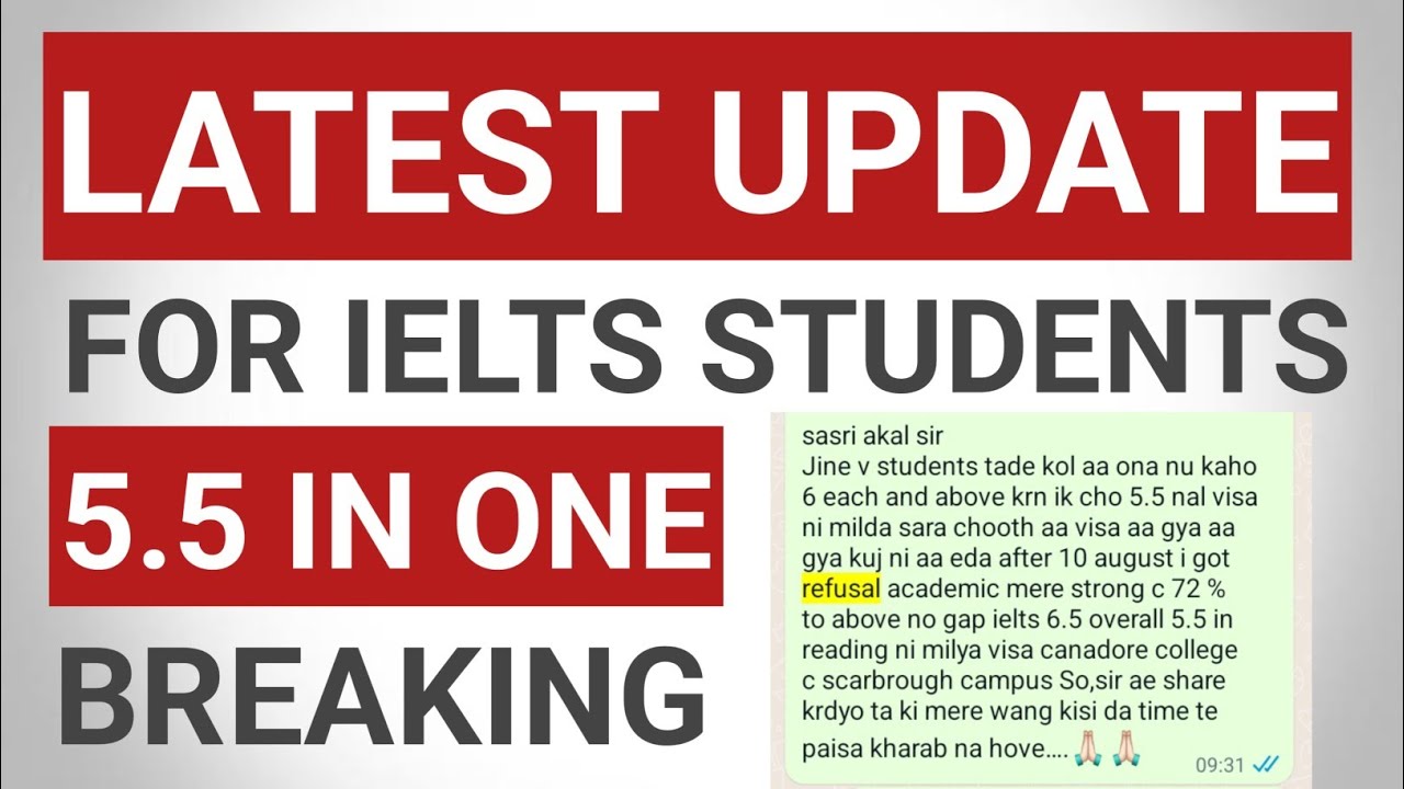 Breaking news for ielts students | 7 October ielts exam | 12 October ...