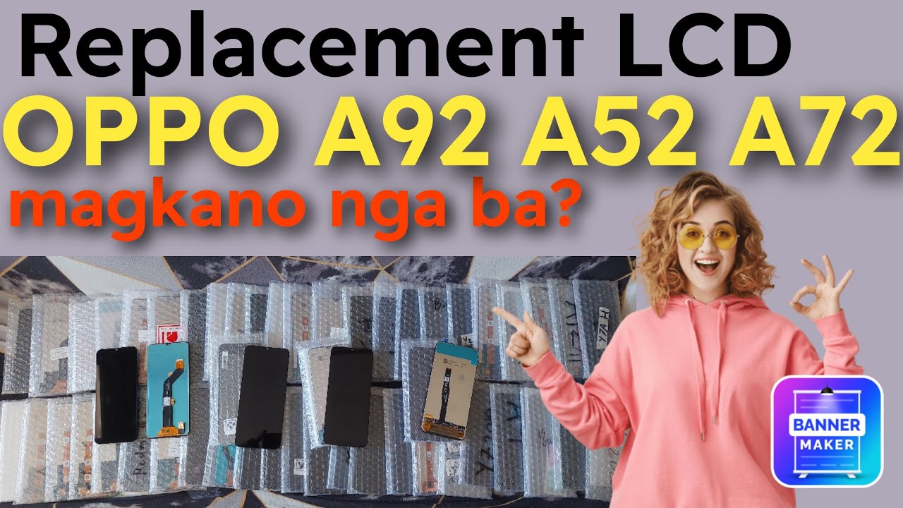 Oppo A92 A72 A52 Replacement LCD Magkano nga ba? - YouTube