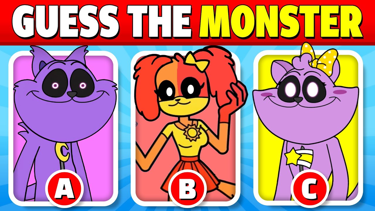 🎵🎤🔊 Guess the Smiling Critters Voice (Compilation) | Poppy Playtime ...