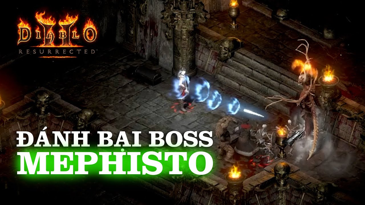 Diablo 2 Resurrected Review #3 - Necromancer Summoner đánh bại boss ...