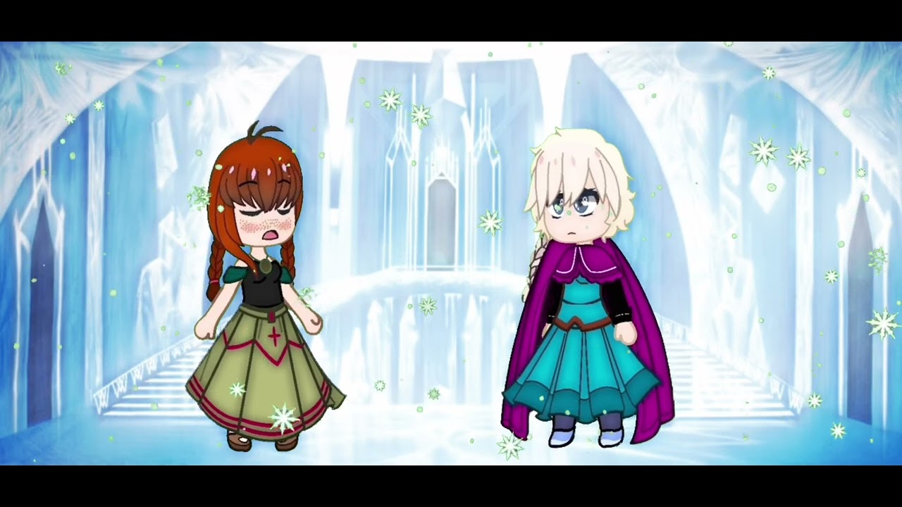 Anna and elsa fight - YouTube