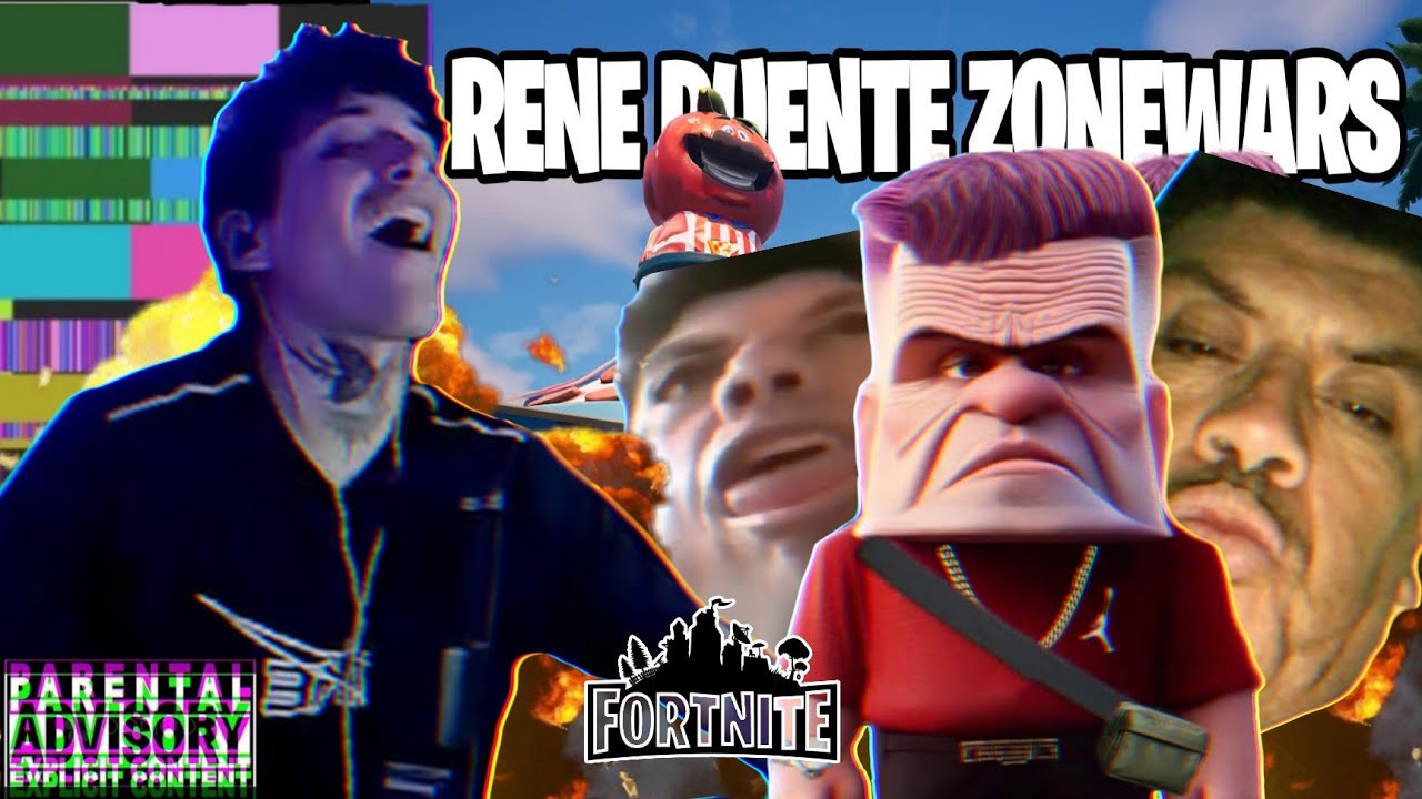 jugando FORTNITE de RISA 😛 y RENE PUENTE ZONEWARS 🗣‼️🔥🇨🇱 - YouTube
