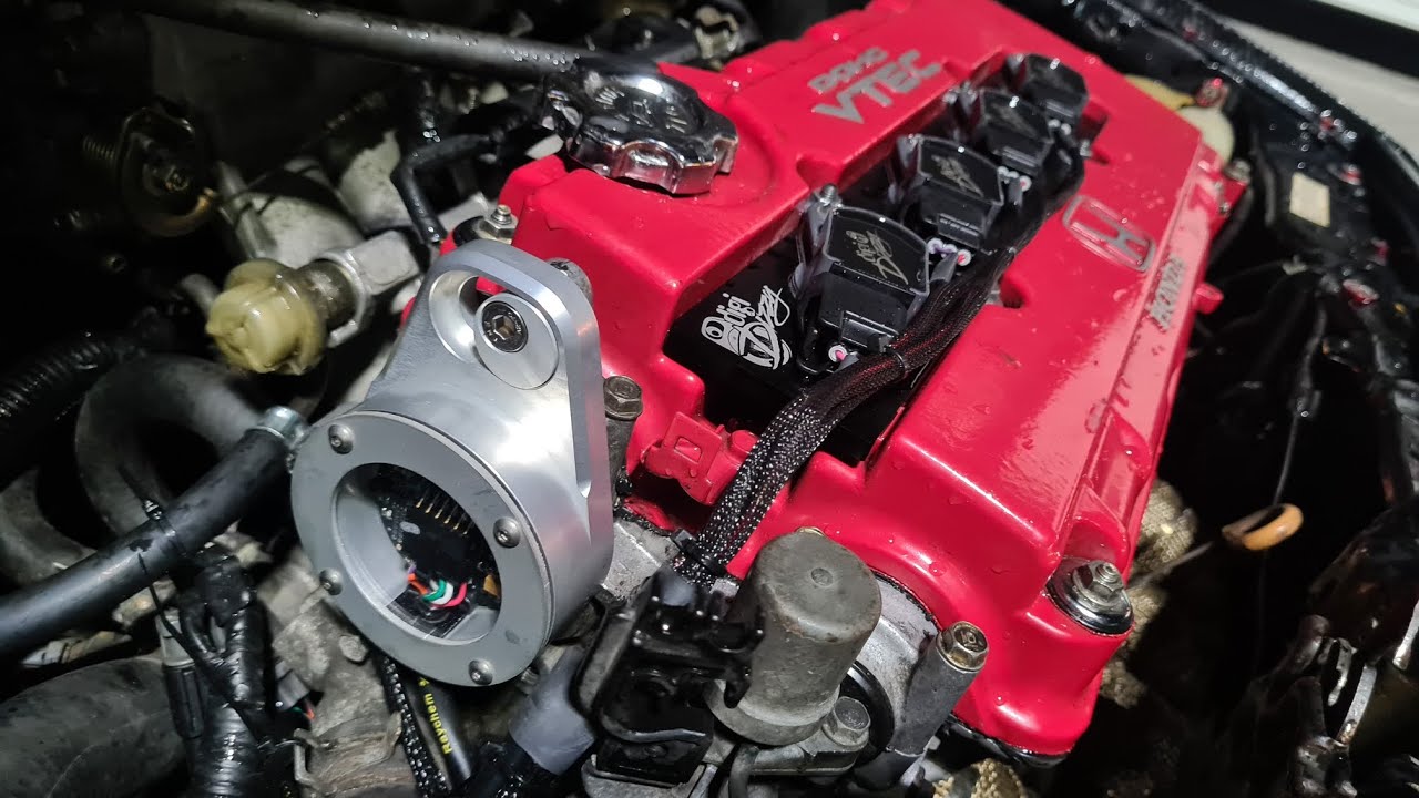 Honda Digi Dizzy Zündverteiler mit Zündspulen einbauen passend für D, B ...