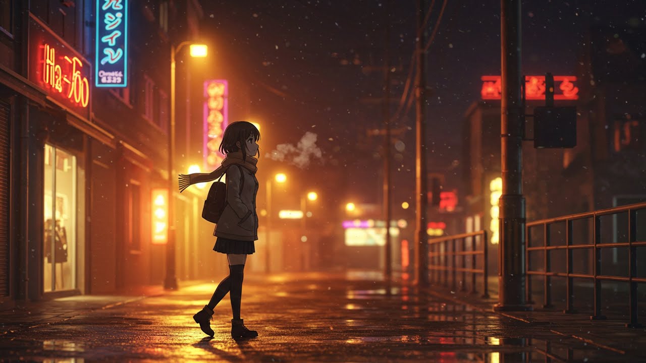 Relaxing Beats for Cold Night ️ - YouTube