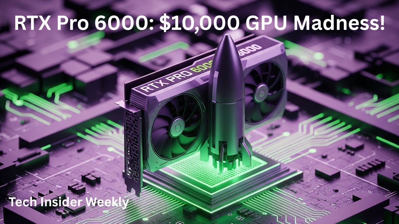 RTX Pro 6000: $10,000 GPU Madness! Is It Worth It? - YouTube