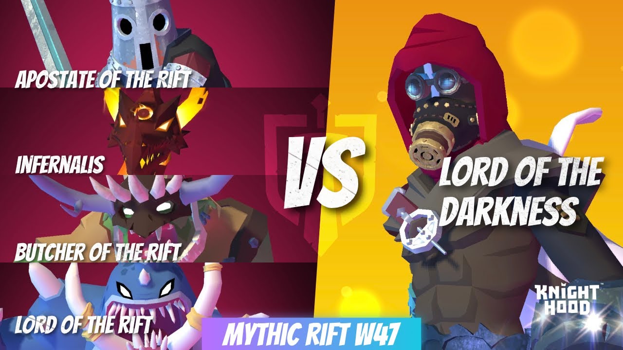 KNIGHTHOOD gameplay | Mythic Rift Week 47 | Lord vs Mythic Rift - YouTube