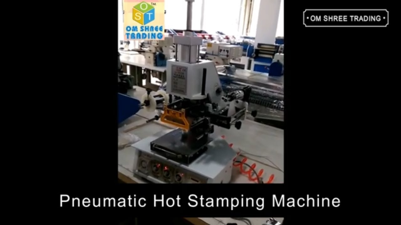 Foil Stamping Machine | Hot Foil Stamping Machine | Logo Stamping ...