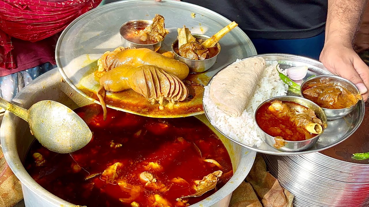 Patna Famous VIJAY HOTEL | Mutton CHUSTA Making | Patna Street Food ...